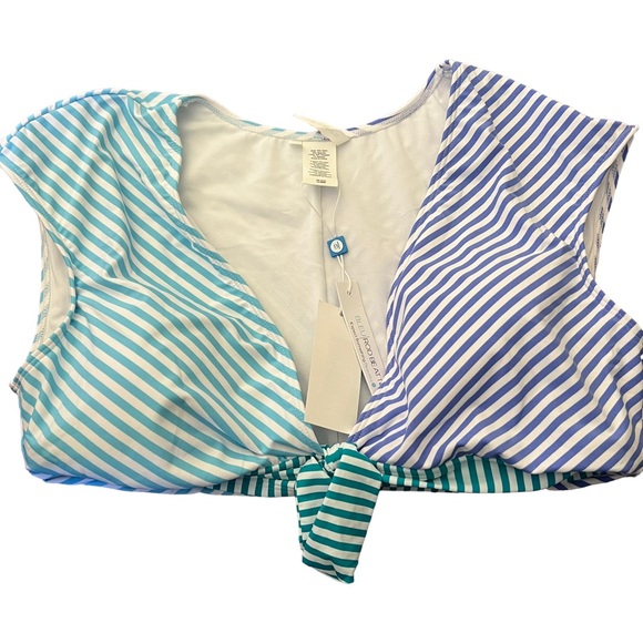 Bleu Rod Beattie | Swim | New Bleu Rod Beattie Striped Swim Top | Poshmark